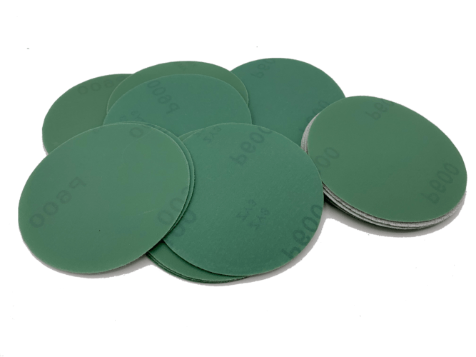 Greenflex Velcro-Backed Sanding Discs for Woodturning 25 Pack ...